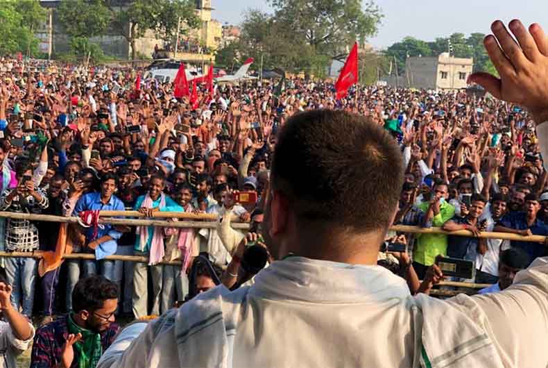 Tejashwi is doing to Nitish in 2020 what Modi did to Manmohan in 2014 ...