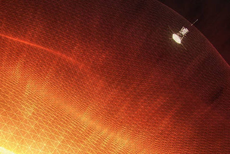 Sun's 20,000 km deep canyon of fire spitting intense solar wind to ...