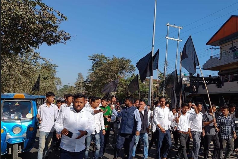 Protest against Citizenship Act CAA returns to Northeast, Students lead ...