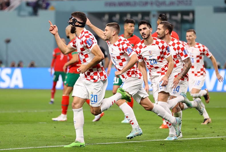Croatia stun Morocco to clinch 3rd top three finish at FIFA World Cup ...
